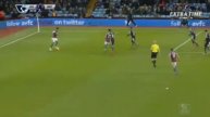 Aston Villa 2-3 Watford - Goal by J. Ayew (89')