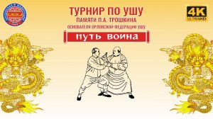 Турнир по ушу ″ПУТЬ ВОИНА″ 2024 года (поединки тайцзитуйшоу)