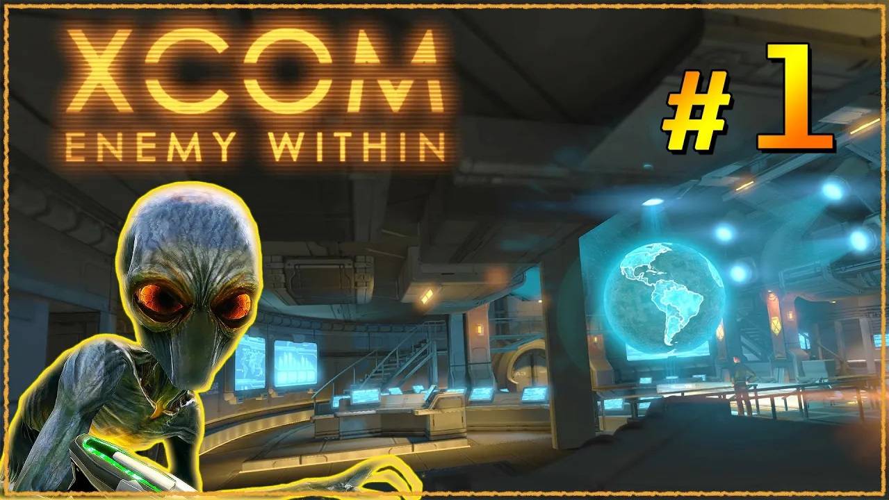 Прохождение игры XCOM Enemy Within на русском языке на PC (ПК). #XCOM