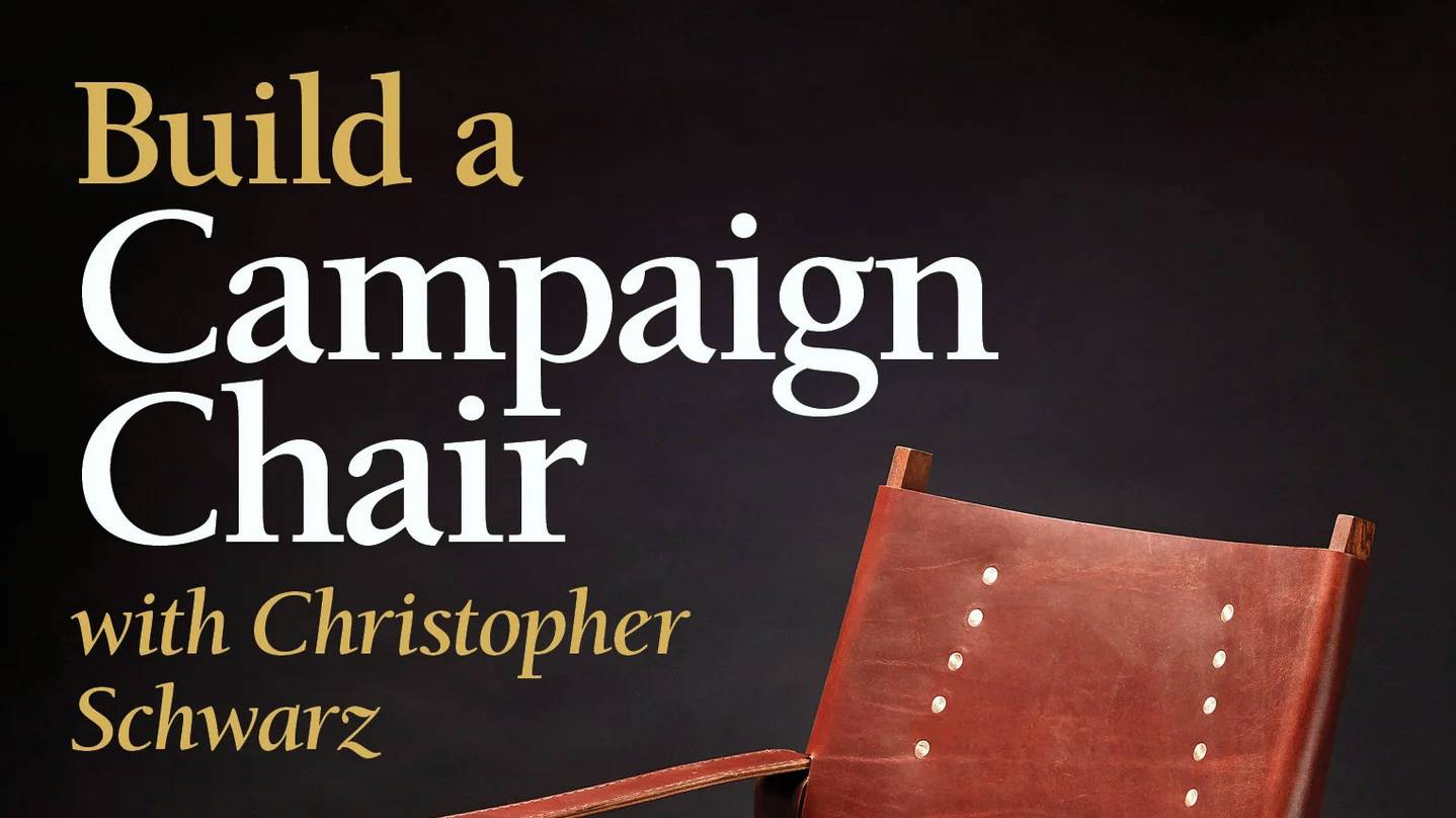 Build a Campaign Chair