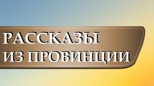 РАССКАЗЫ ИЗ ПРОВИНЦИИ - Аудио КНИГА