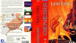 Sega Mega Drive 2 (Smd) 16-bit The Lion King 1 / Король Лев 1 Прохождение / Long Play