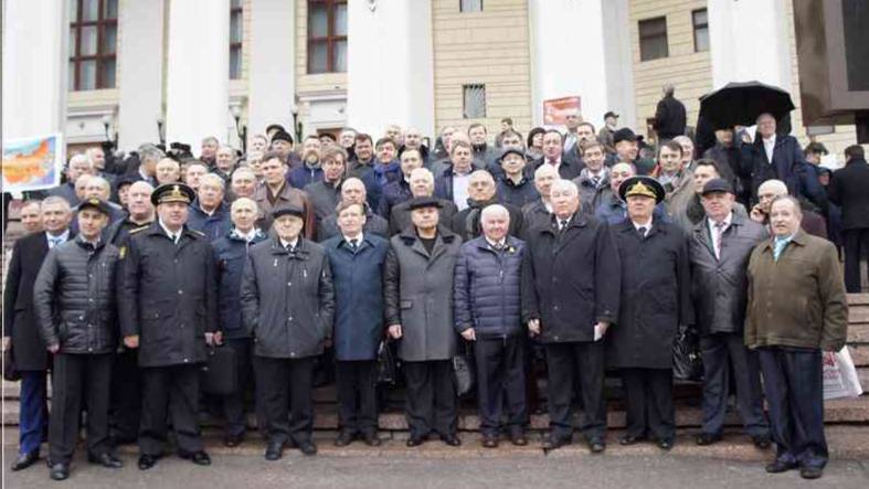 50 лет Киевскому высшему военно-морскому политическому  училищу (КВВМПУ) Москва. 2017 год