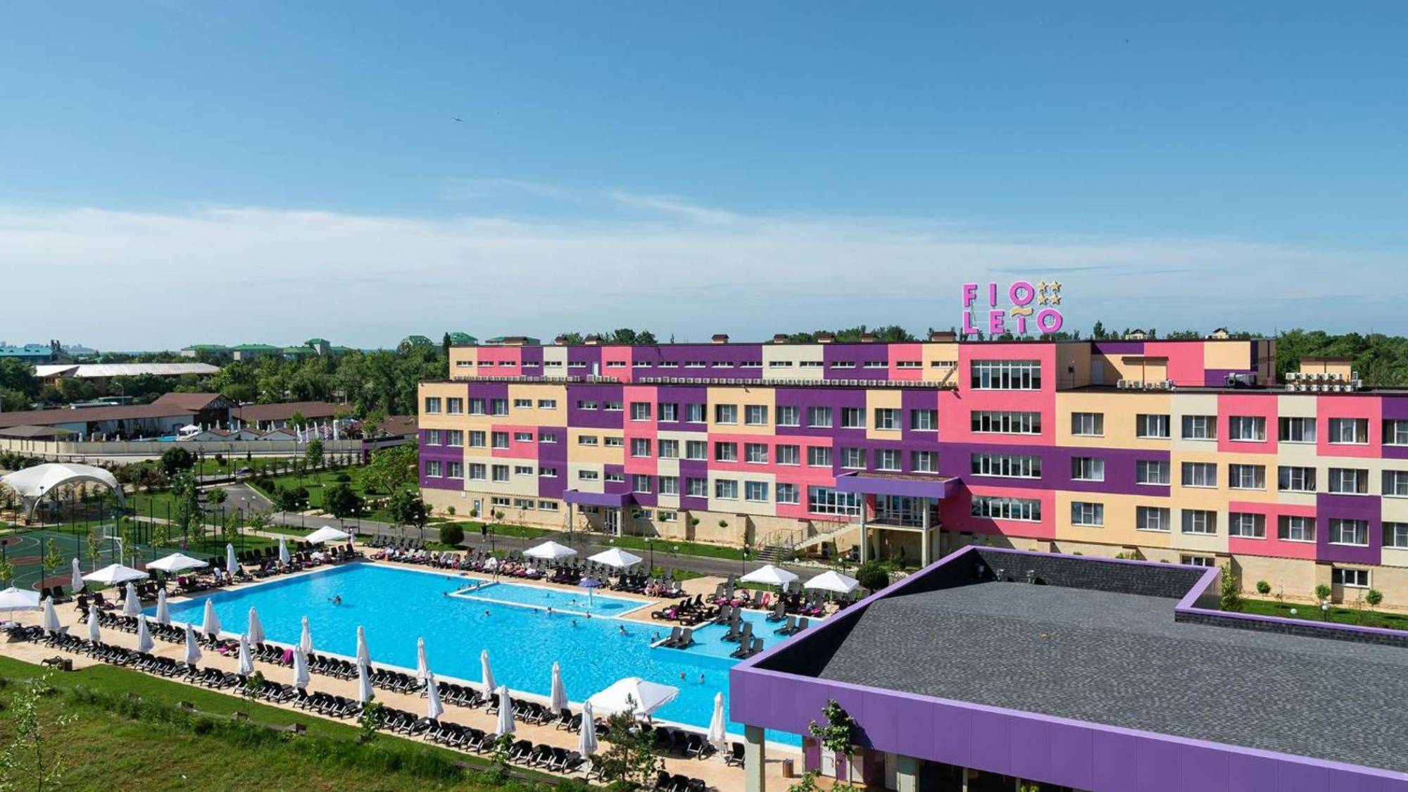 Отель Fioleto Ultra All Inclusive Family Resort Anapa Miracleon 4*