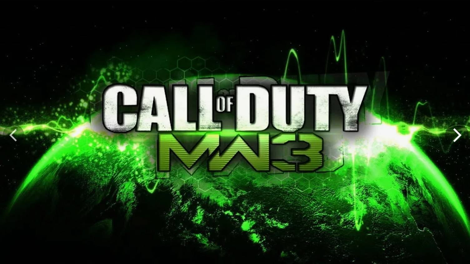 CALL OF DUTY. MODERN WARFARE 3