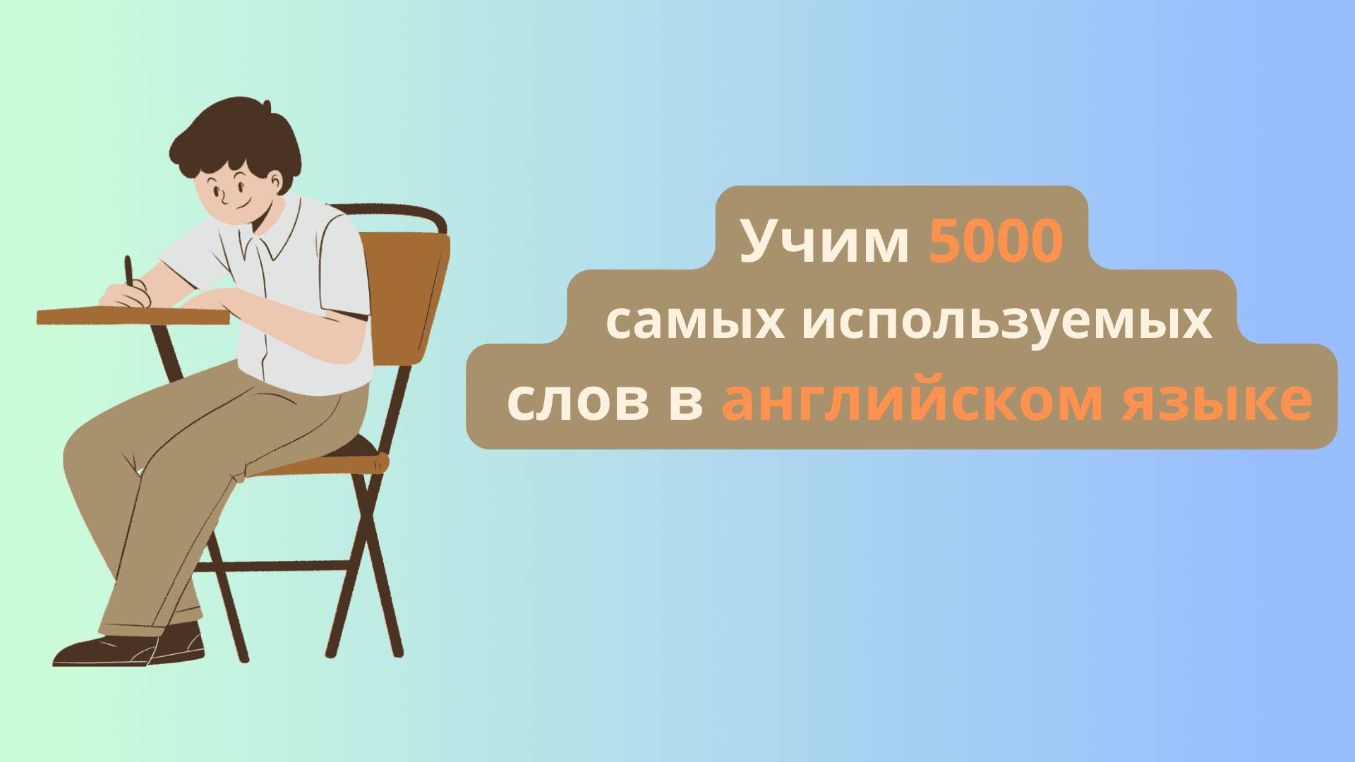 Учим 5000 самых используемых слов в английском языке. – смотреть онлайн все  10 видео от Учим 5000 самых используемых слов в английском языке. в хорошем  качестве на RUTUBE