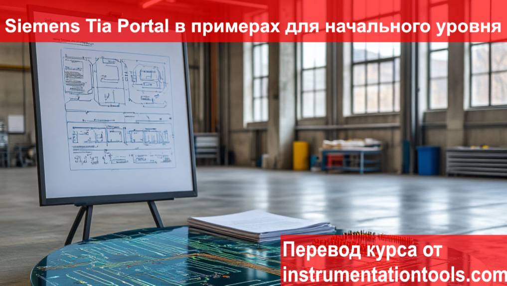 Siemens Tia Portal в примерах для начального уровня. Перевод курса от instrumentationtools.com