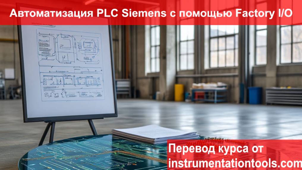 Автоматизация PLC Siemens с помощью Factory I/O. Перевод курса от instrumentationtools.com