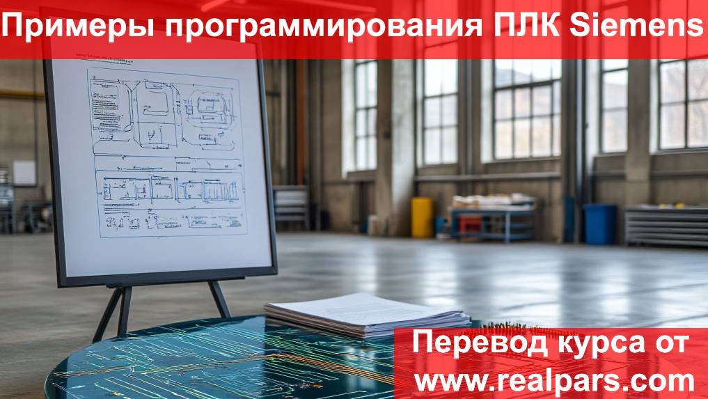 Примеры программирования ПЛК Siemens. Перевод курса от www.realpars.com