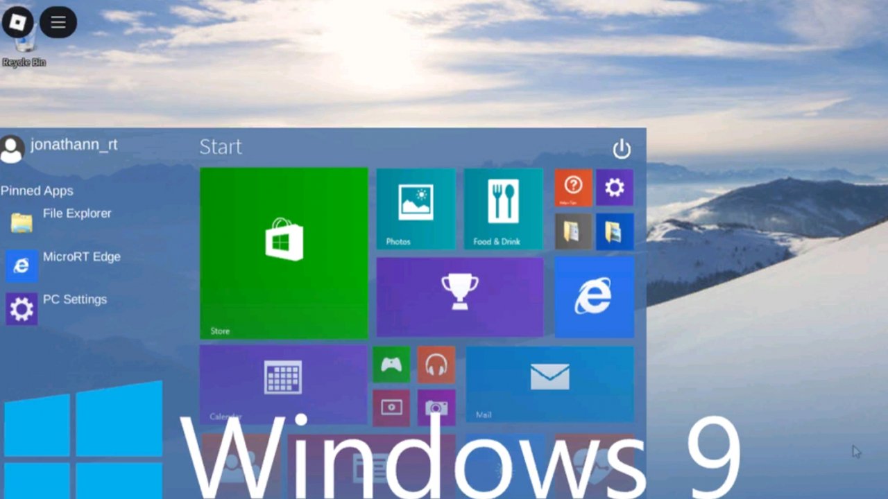 Симуляторы Windows в роблокс