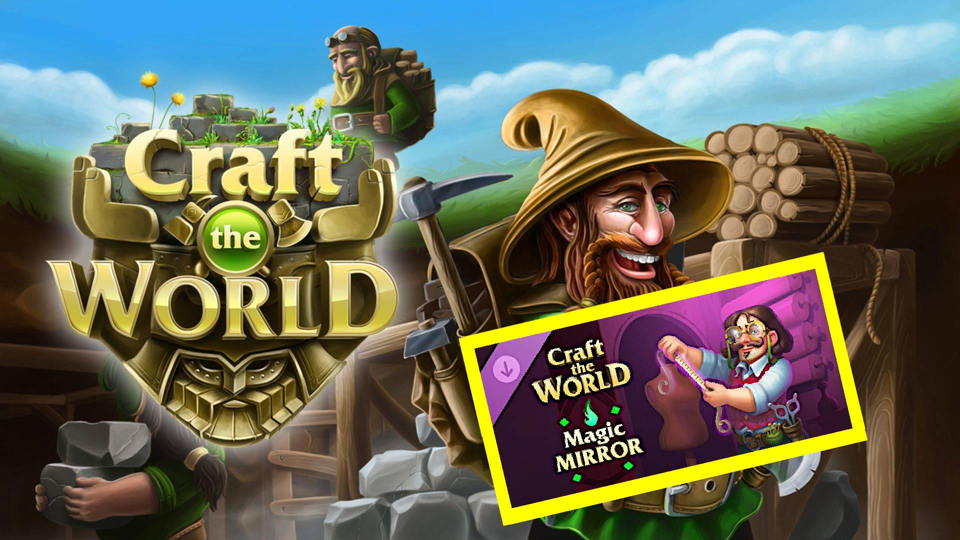 Craft The World Magic Mirror.