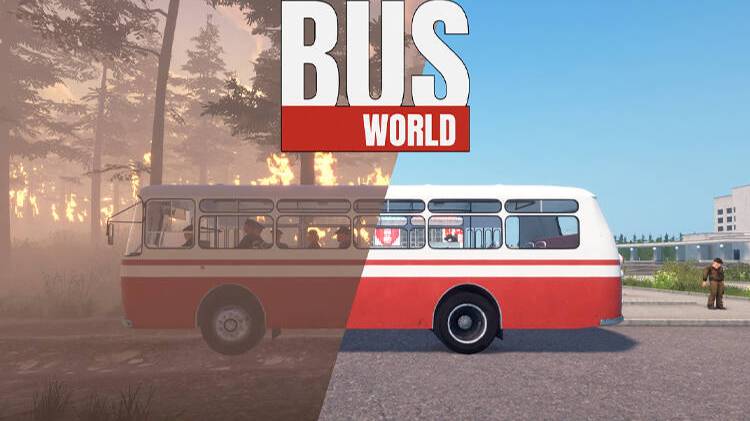 Bus World Симулятор Чернобыля  Часть 1
