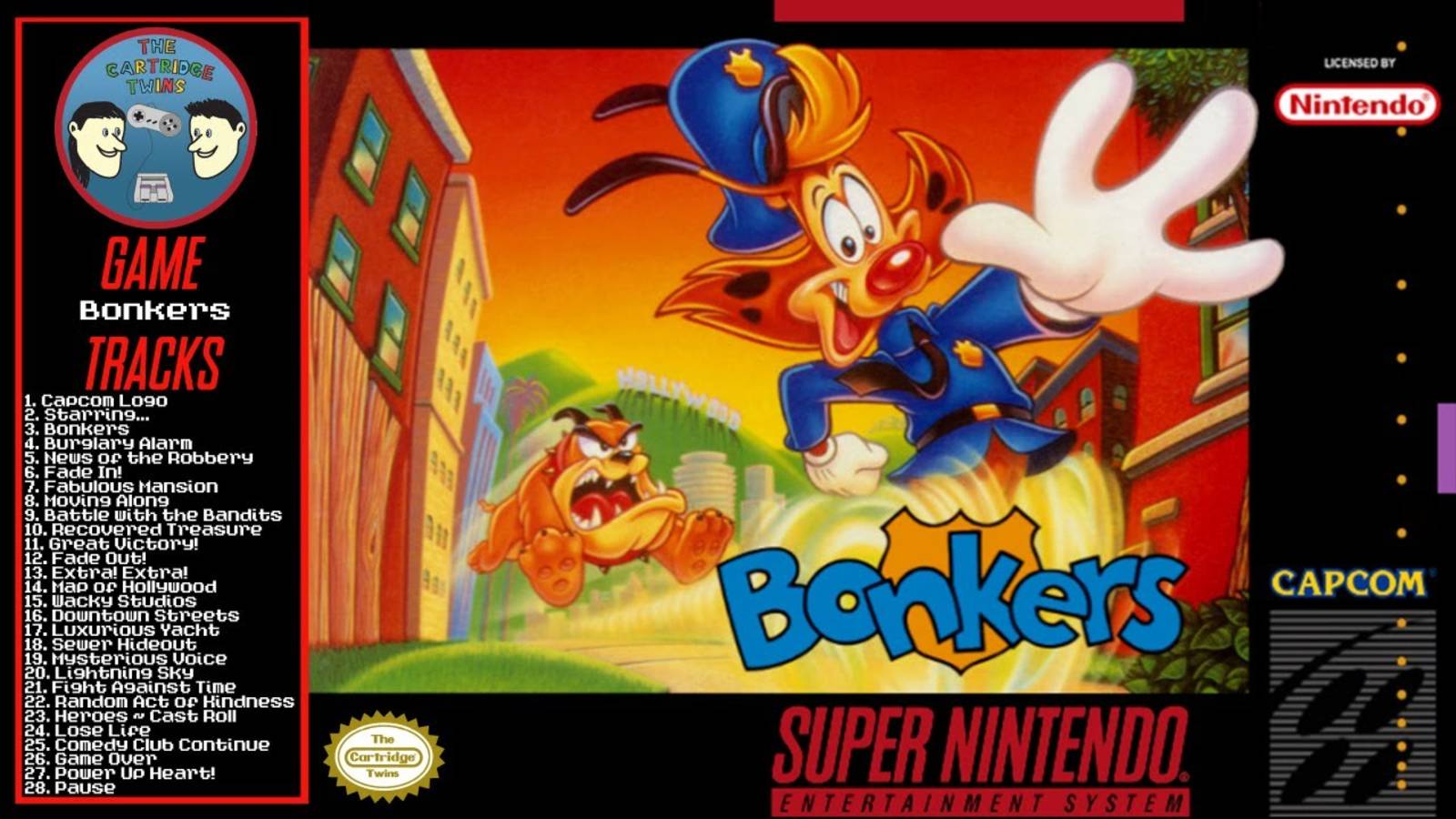 Super Nintendo (Snes) 16-bit Bonkers / Чокнутый Прохождение / Long Play