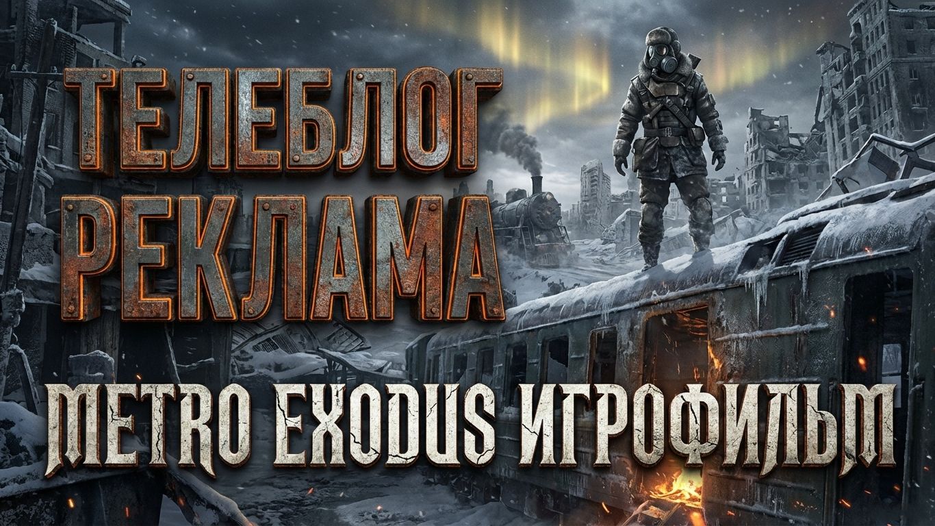 Metro Exodus Игрофильм.