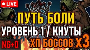 👿 ПУТЬ БОЛИ / NG+0 👿 УРОВЕНЬ 1 / ХП БОССОВ х 3 / ТОЛЬКО КНУТЫ 👿