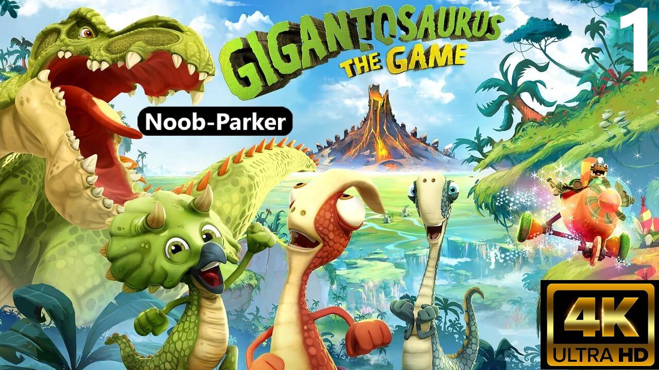 Gigantosaurus The Game  4K прохождение часть