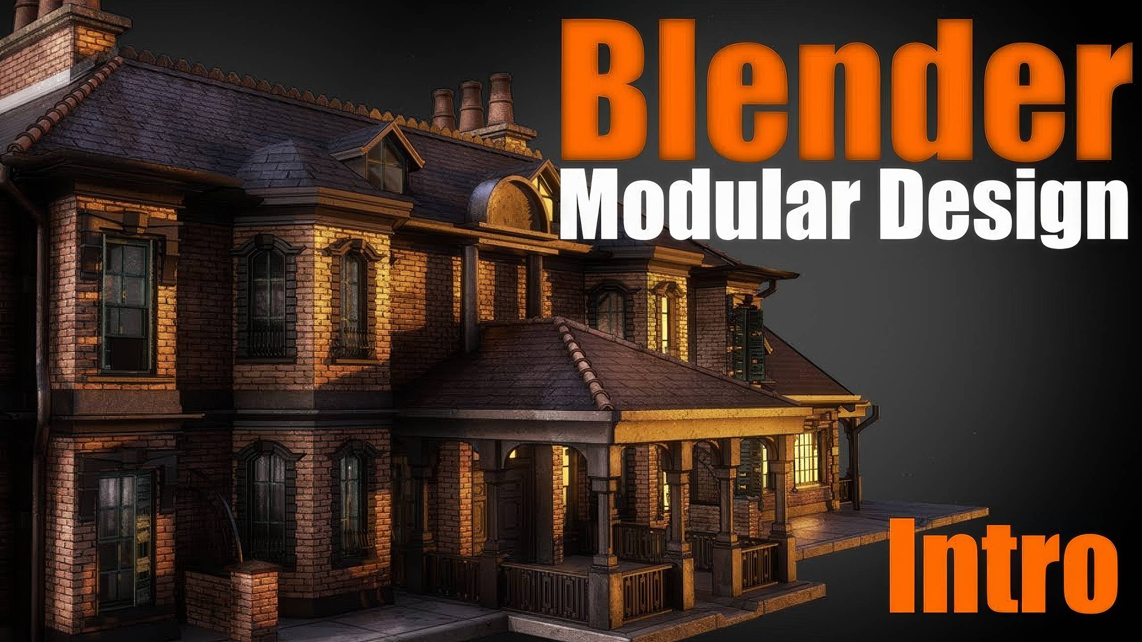 BLENDER | Modular Design видео уроки Blender