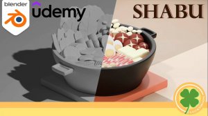 BLENDER | Create A Shabu Model видео уроки Blender