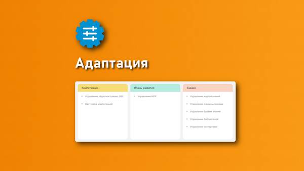 Процесс: Адаптация