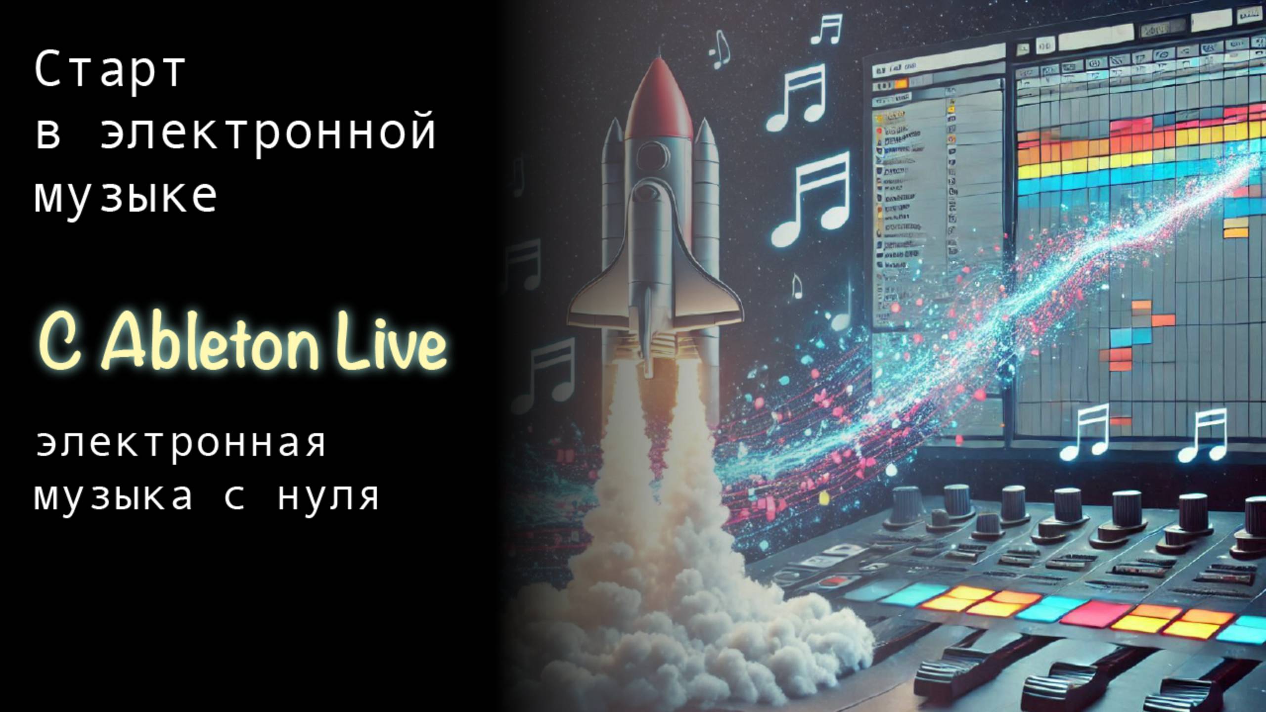 Входим в электронную музыку через Ableton Live