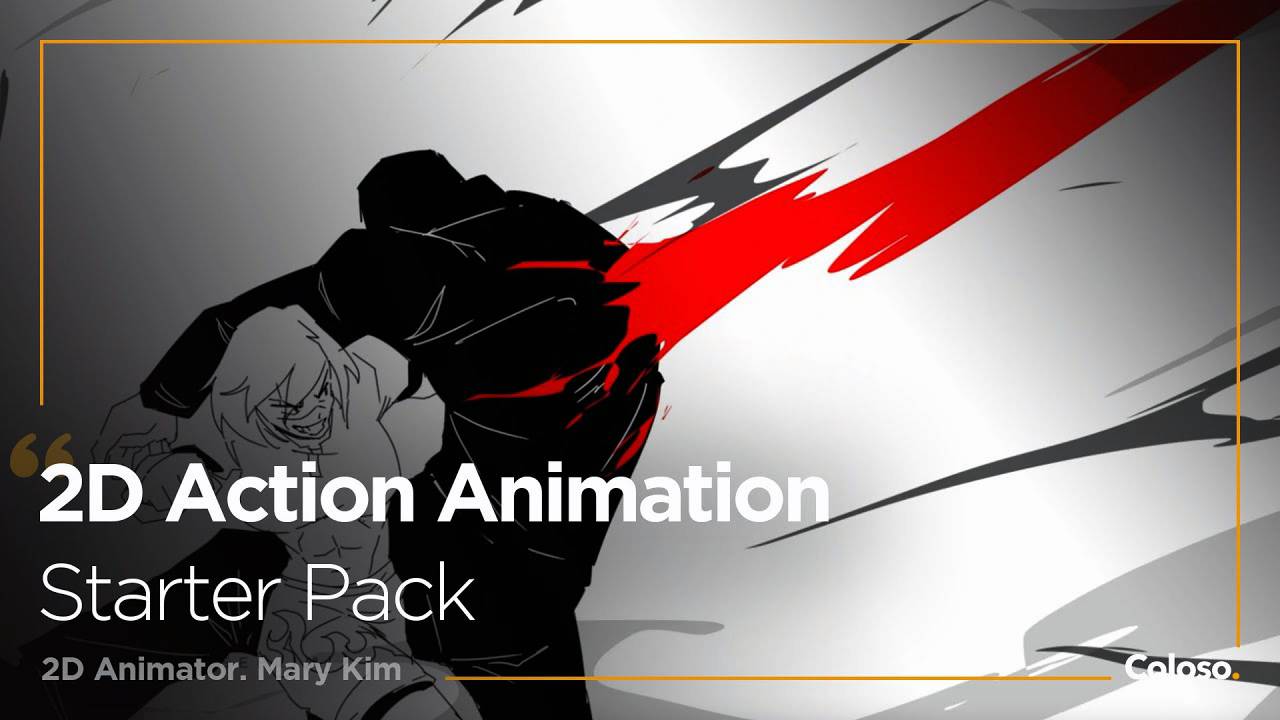 2D ANIMATION | 2D ACTION ANIMATION Course by M. Kim видео уроки 2д Анимации