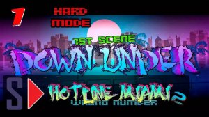 Hotline Miami 2. Wrong number (сложность ″normal + hard″, 1080p, 60fps)