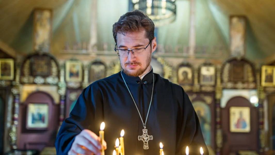 Священник Константин Кокора, клирик храма Вознесения Креста в Митине