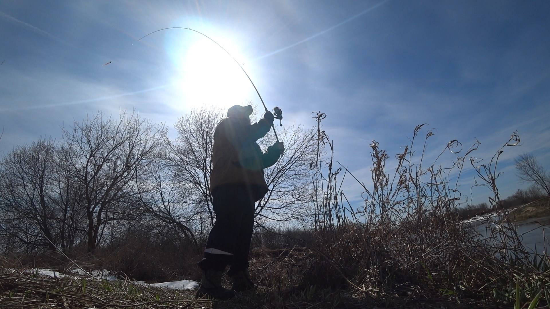 Рыбалка на спиннинг.