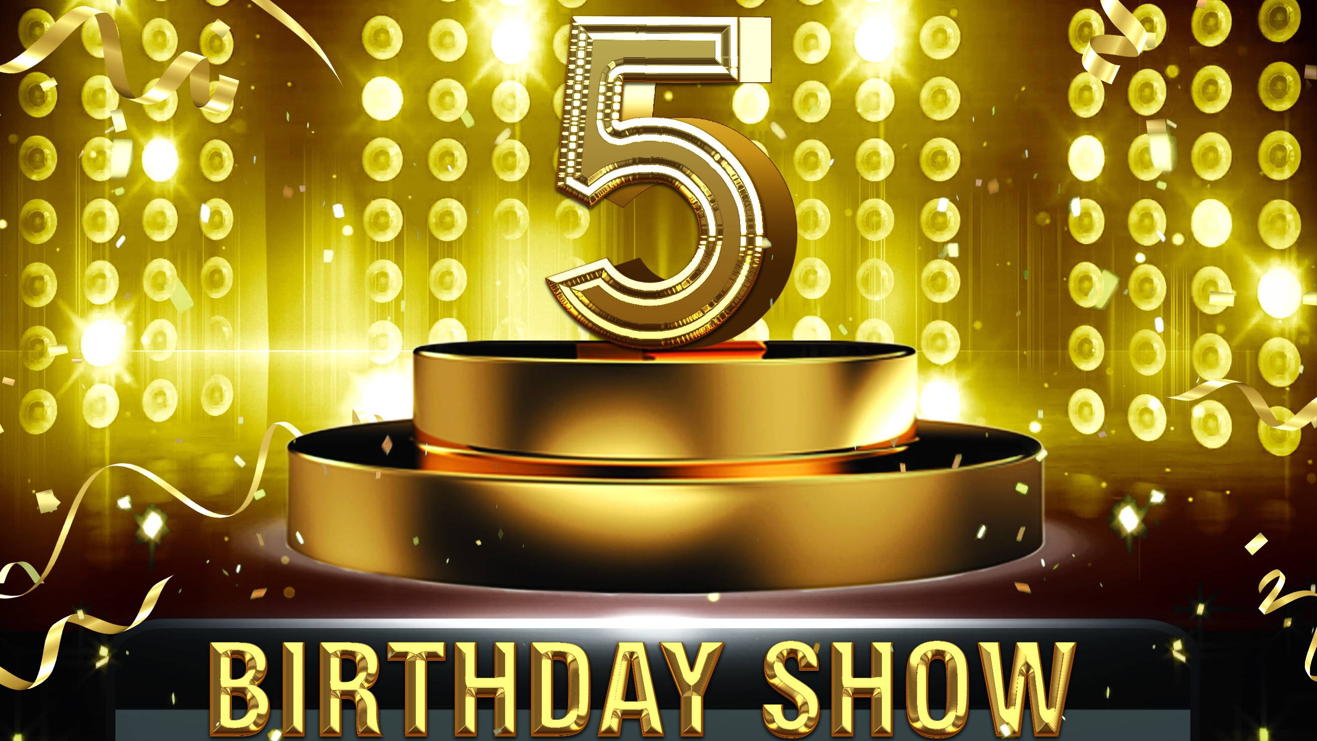 Birthday show FIVE. нам 5 лет!. 20.2024