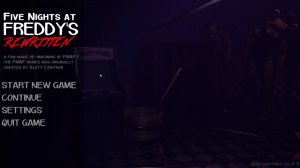 Five Nights at Freddy′s Rewritten Overhaul 2024►прохождение