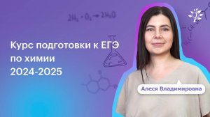 NEW! Курс подготовки к ЕГЭ по химии | 2024-2025