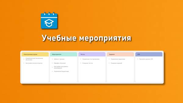 Процесс: Управление обучением