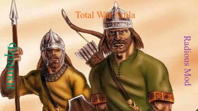 Total War ATTILA Radious Mod  Франки