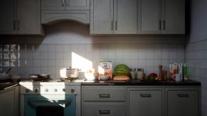 BLENDER UE5 | Kitchen Environment in Unreal Engine 5 и Blender видео уроки