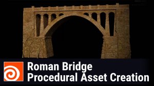 Roman Bridge - Procedural Asset Creation in Houdini