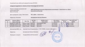 Кёрунг СЕВАСТОПОЛЬ сб 09 ноя`24 (Н.Шкляревская) 3 собаки