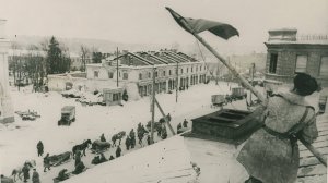 День освобождения города Луги от фашистских захватчиков. 12 февраля 1944 года.