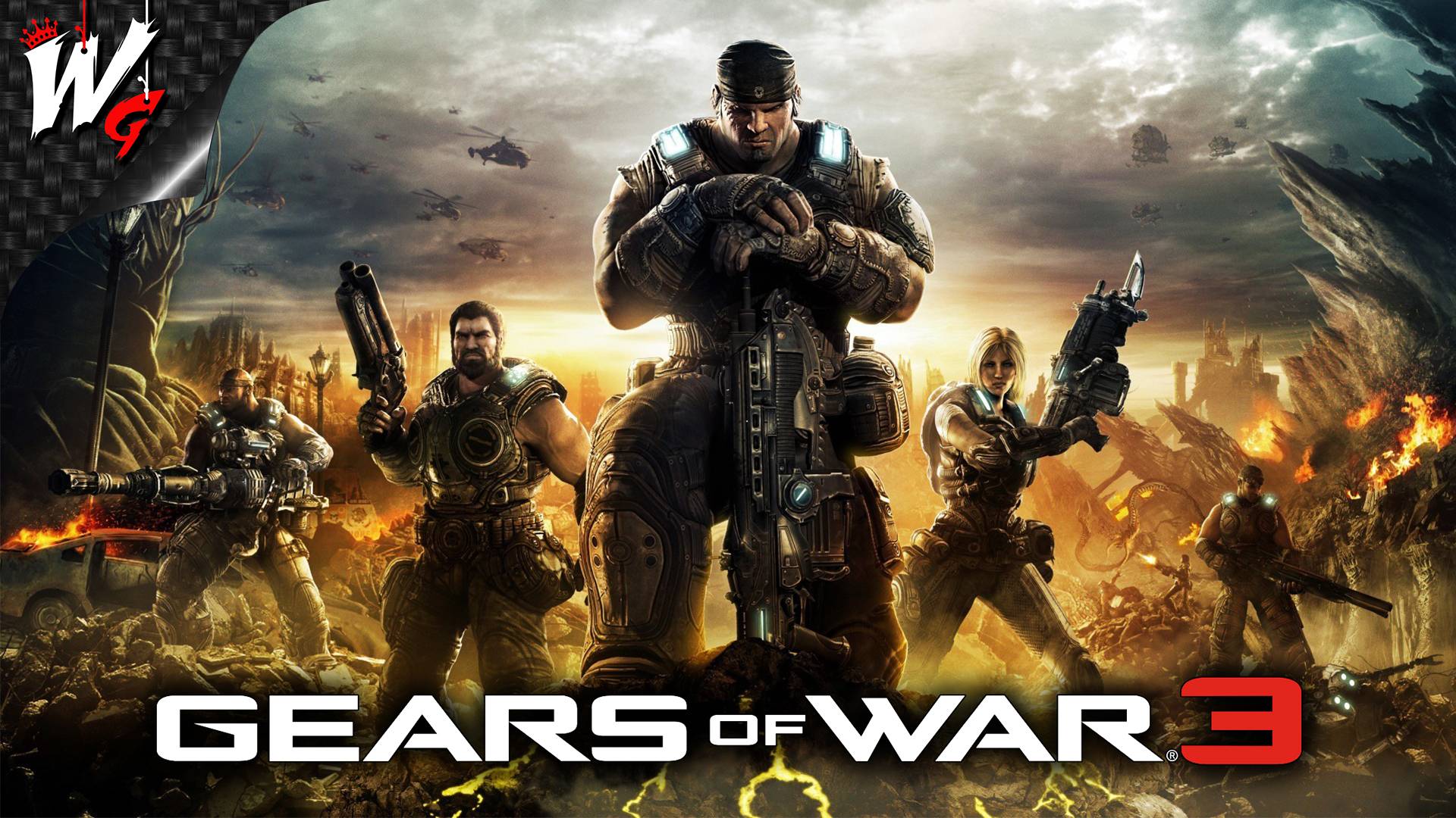 Gears of War 3 (Шестерни войны 3) Прохождение на Русском [PC]