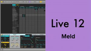 ABLETON LIVE 12 - MELD