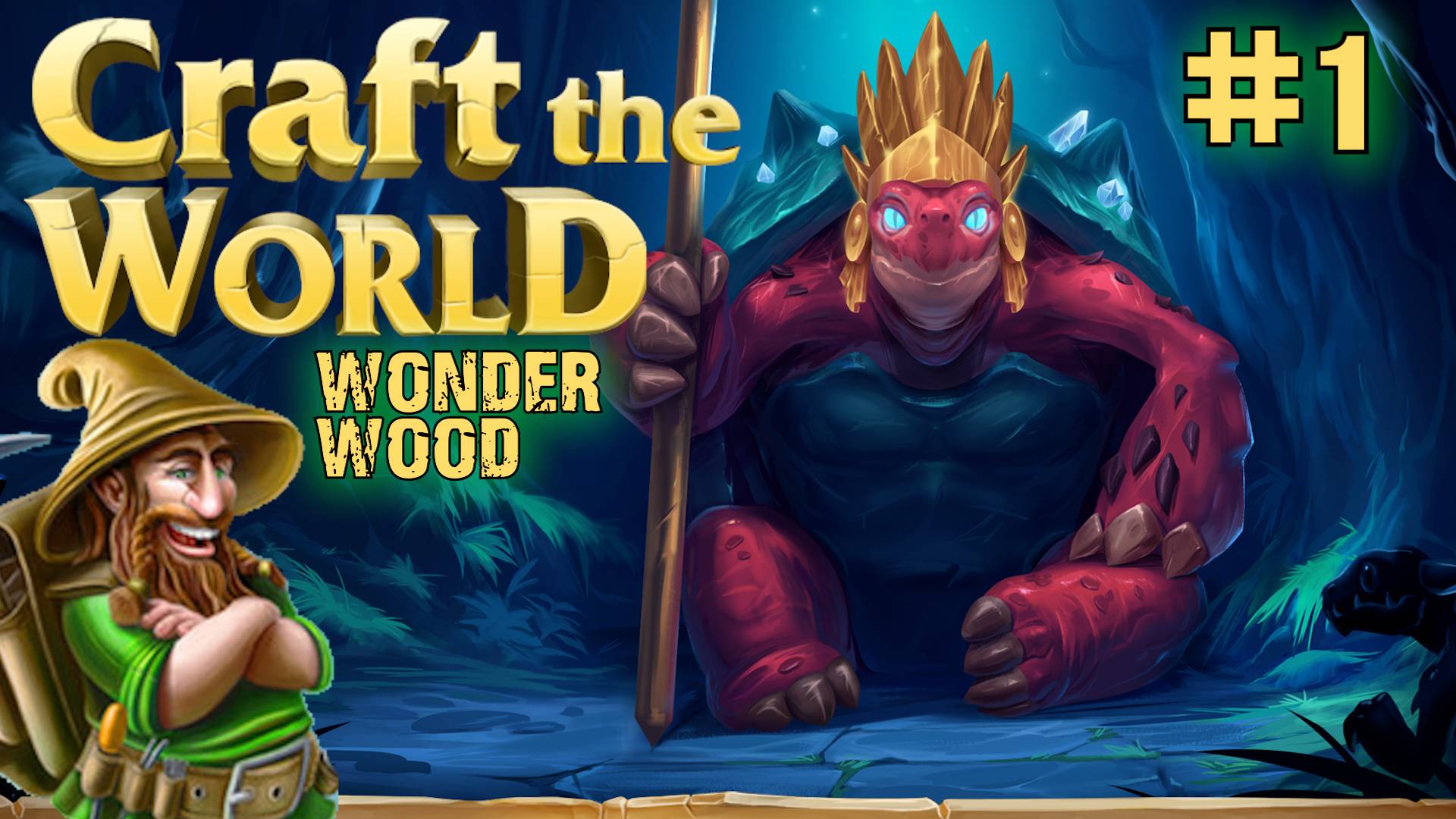 Craft The World DLC Wonder wood прохождение.