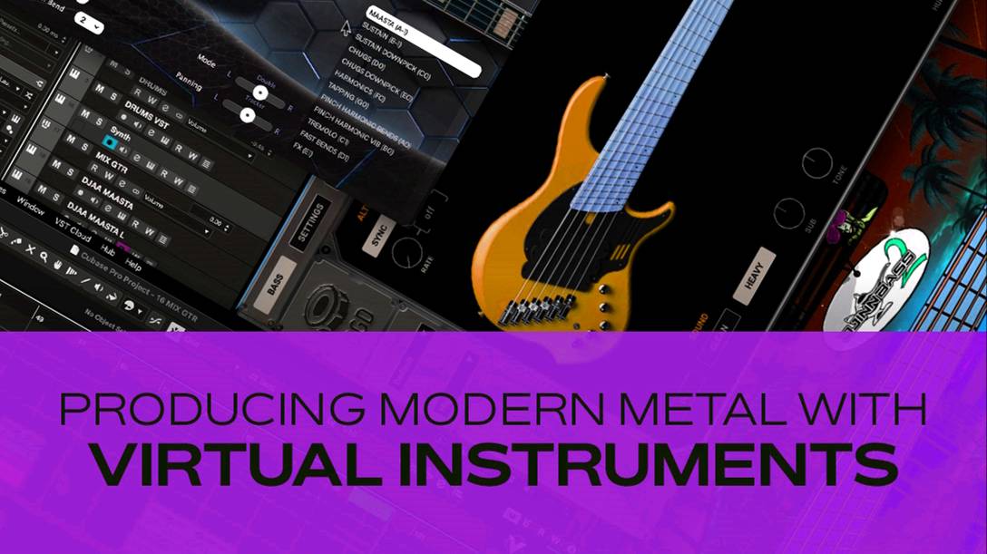 Groove3 Producing Modern Metal with Virtual Instruments