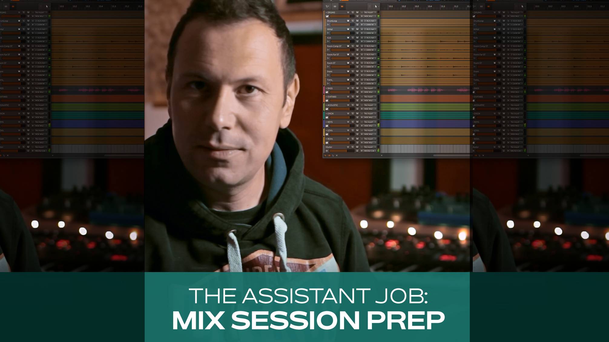 Groove3 Assistant Job: Mix Session Prep