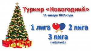 Турнир ″Новогодний″, 11 января 2025 года