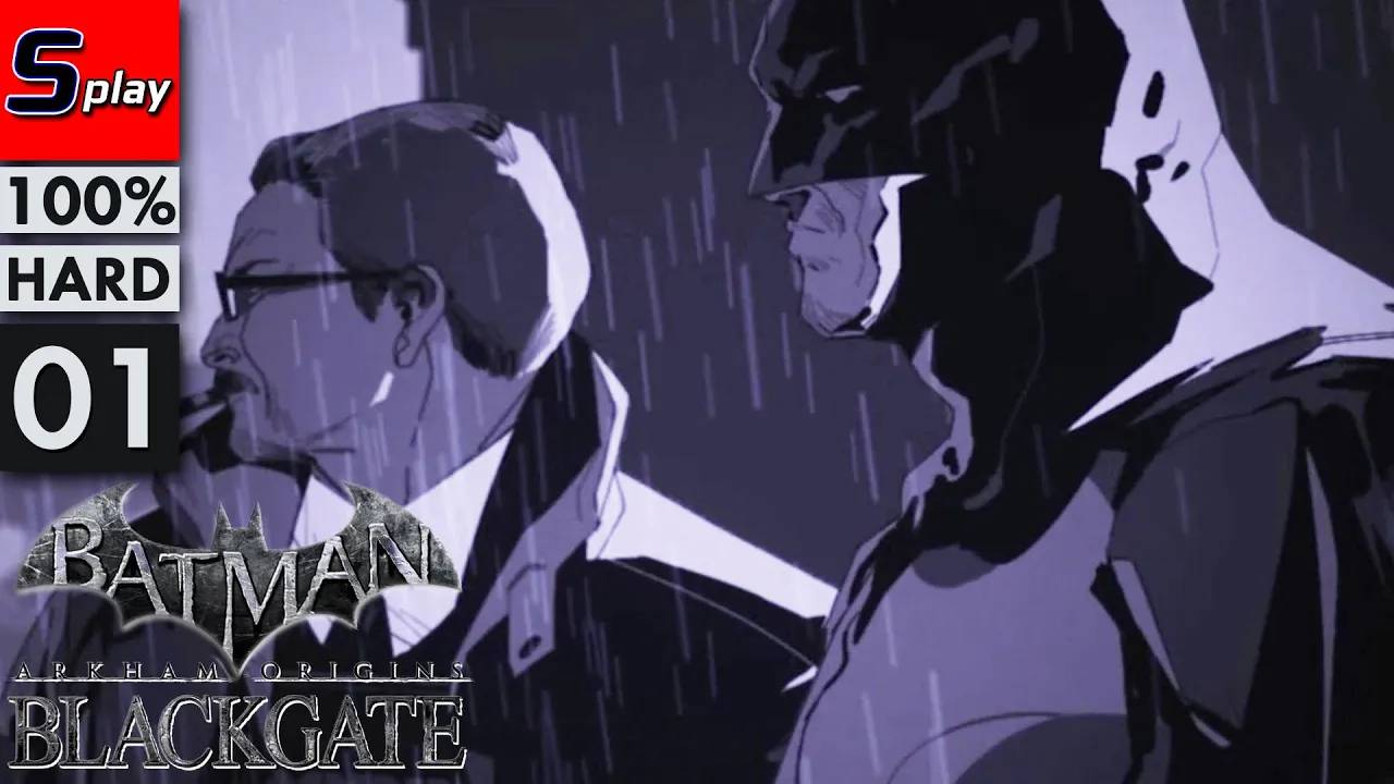 Batman Arkham Origins Blackgate на 100% (HARD)