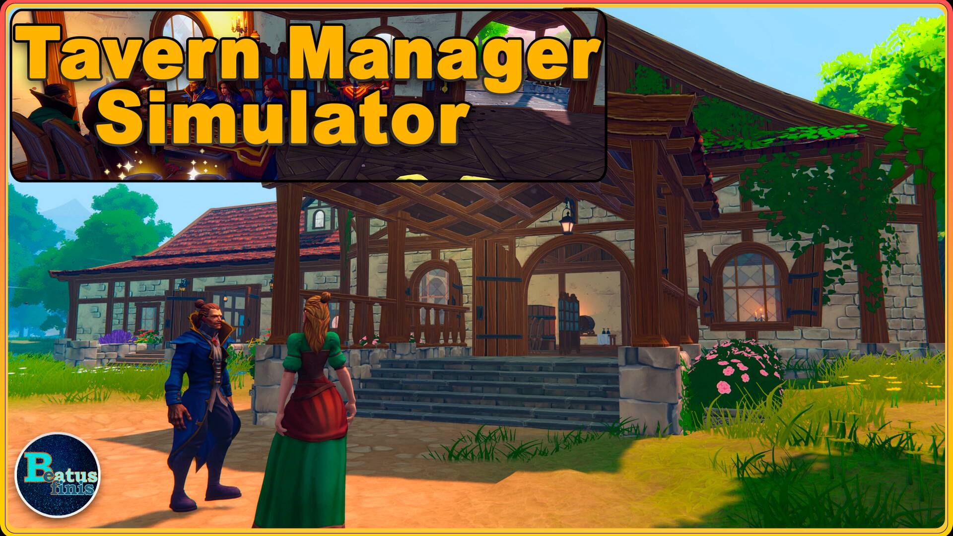 Tavern Manager Simulator/Симулятор таверны - Прохождение.