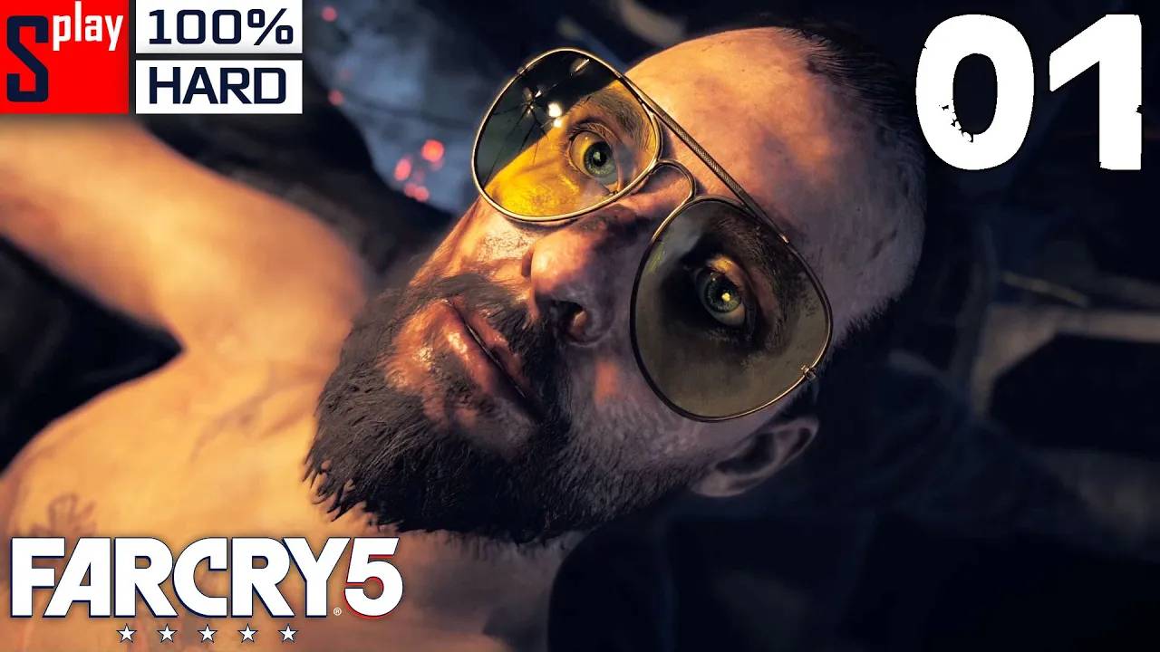 Far Cry 5 на 100% (HARD, 1080p, 60 fps)