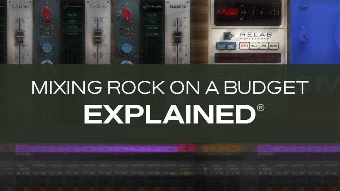 Groove3 Mixing Rock on Budget Explained