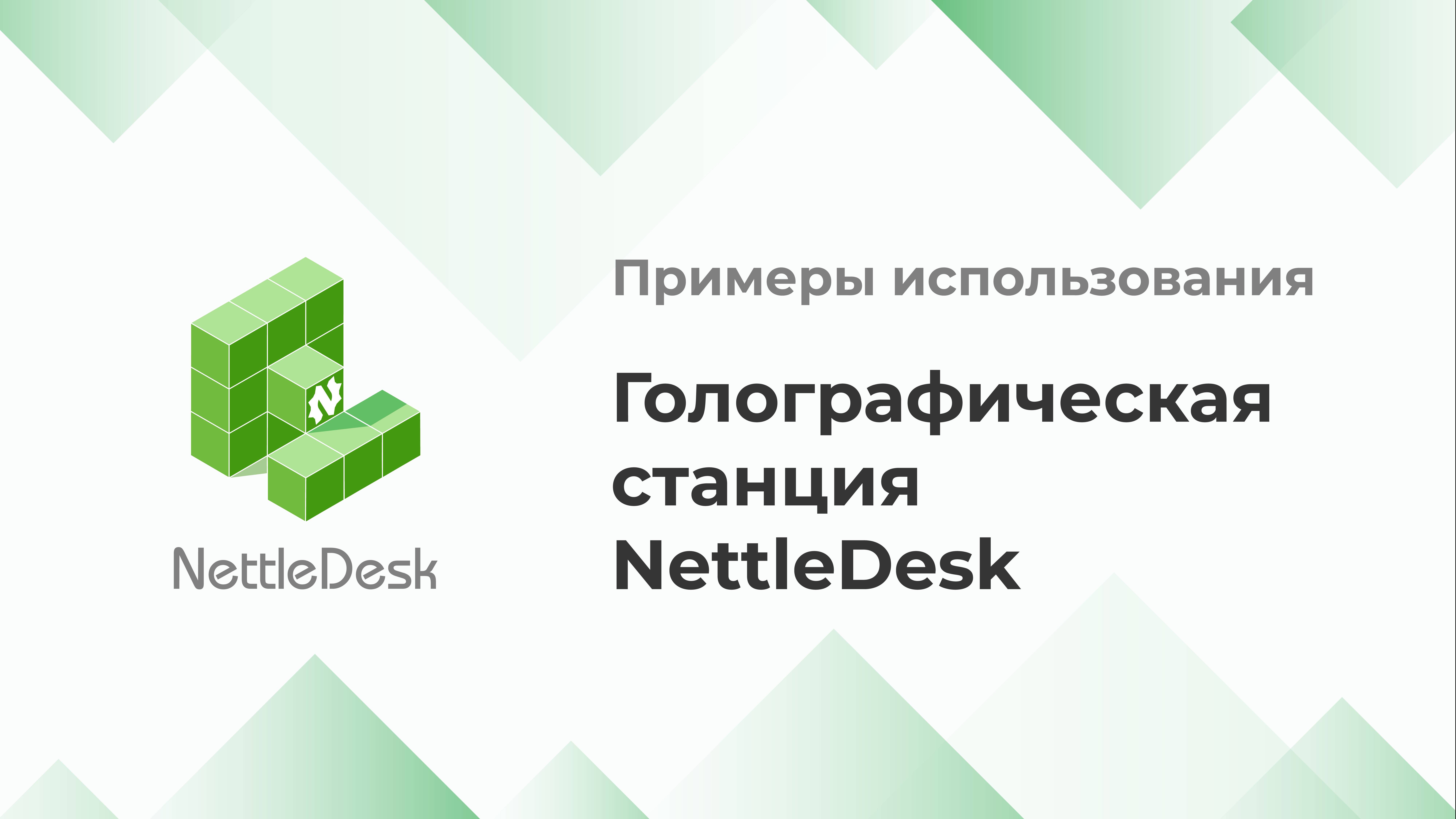 Голографическая станция NettleDesk