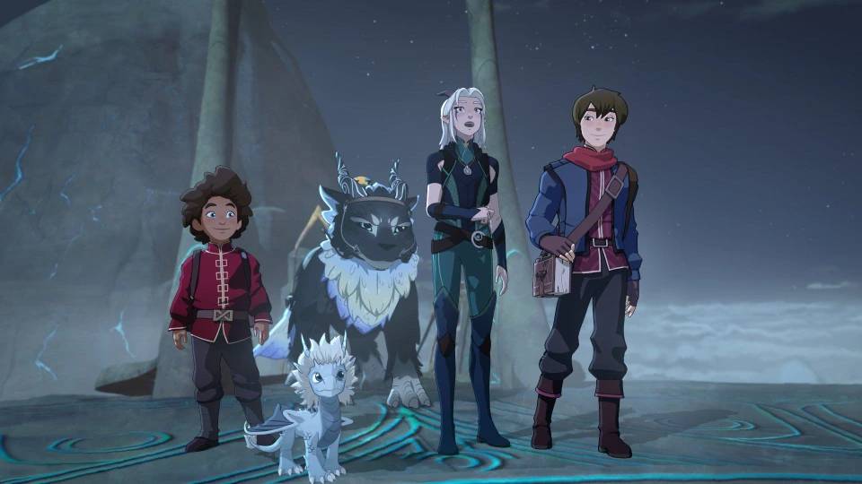 Сериал Принц Драконов - 4 сезон / The Dragon Prince
