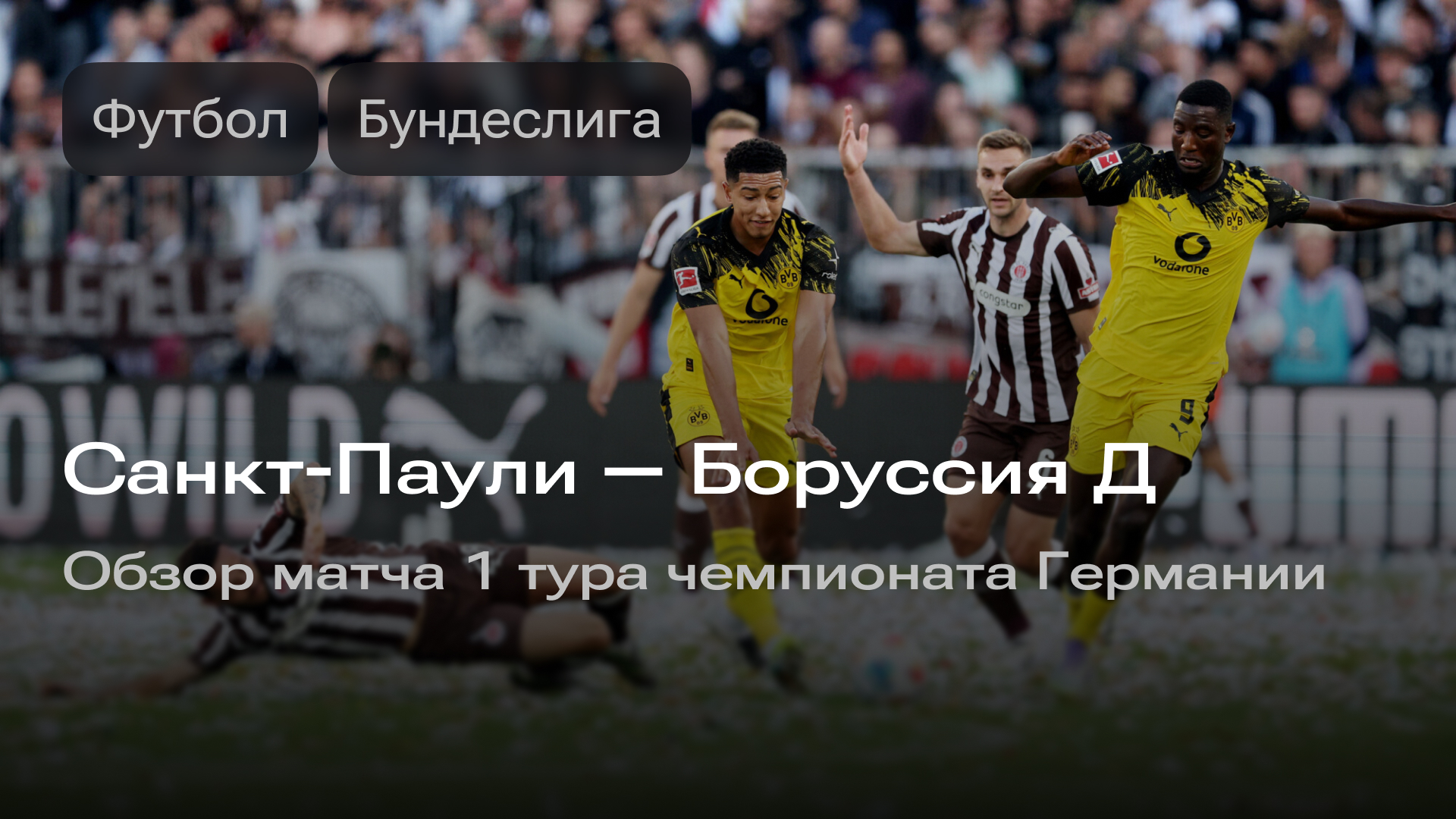 Изображение к новости: «Санкт-Паули» — «Боруссия Д»: обзор матча 1 тура чемпионата Германии